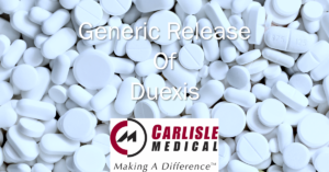 Generic Duexis Is Now Available - Carlisle Medical