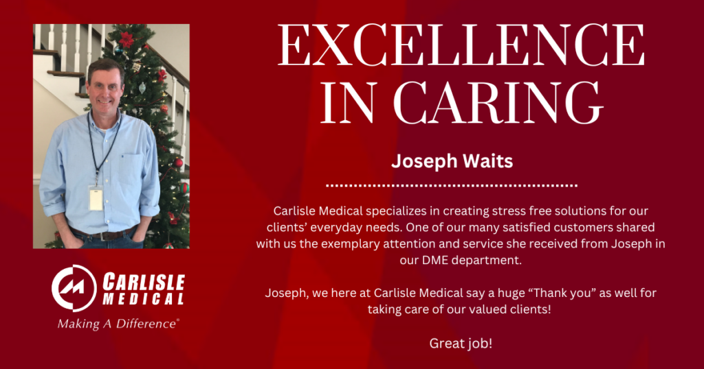 Carlisle Medical November Excellence In Caring