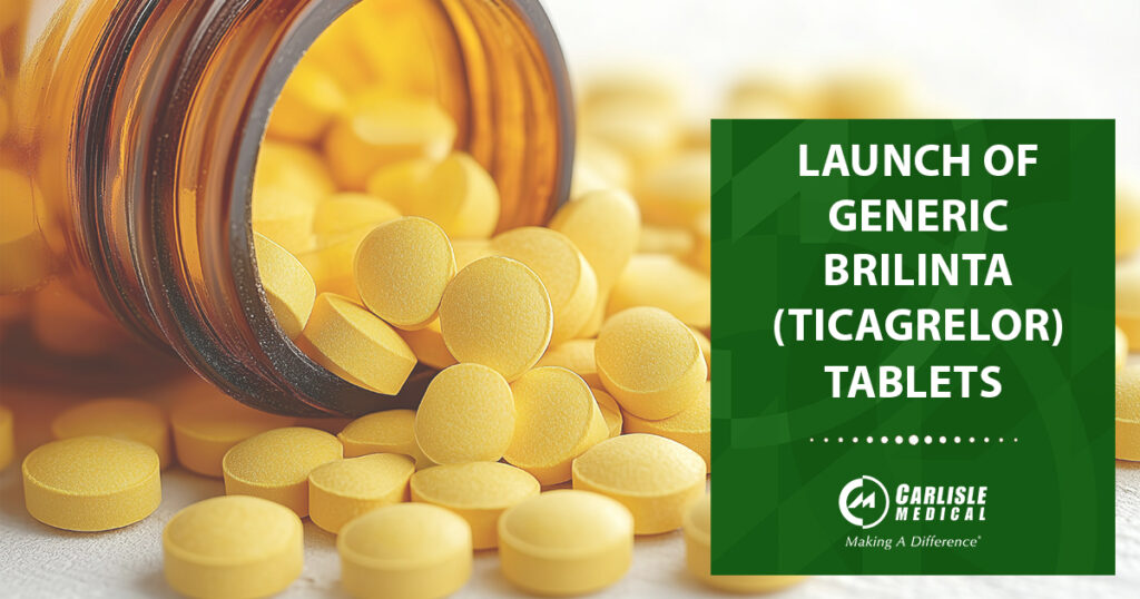 Launch of Brilinta® (Ticagrelor) Tablets